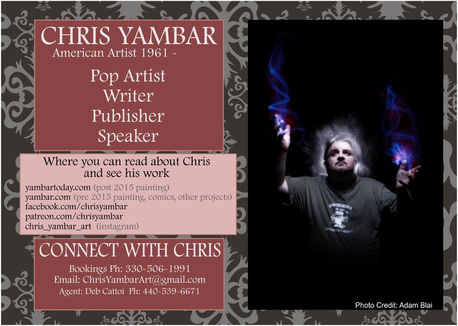 NEWS | Chris Yambar's Reinvention Catalog of New Pop Art Images