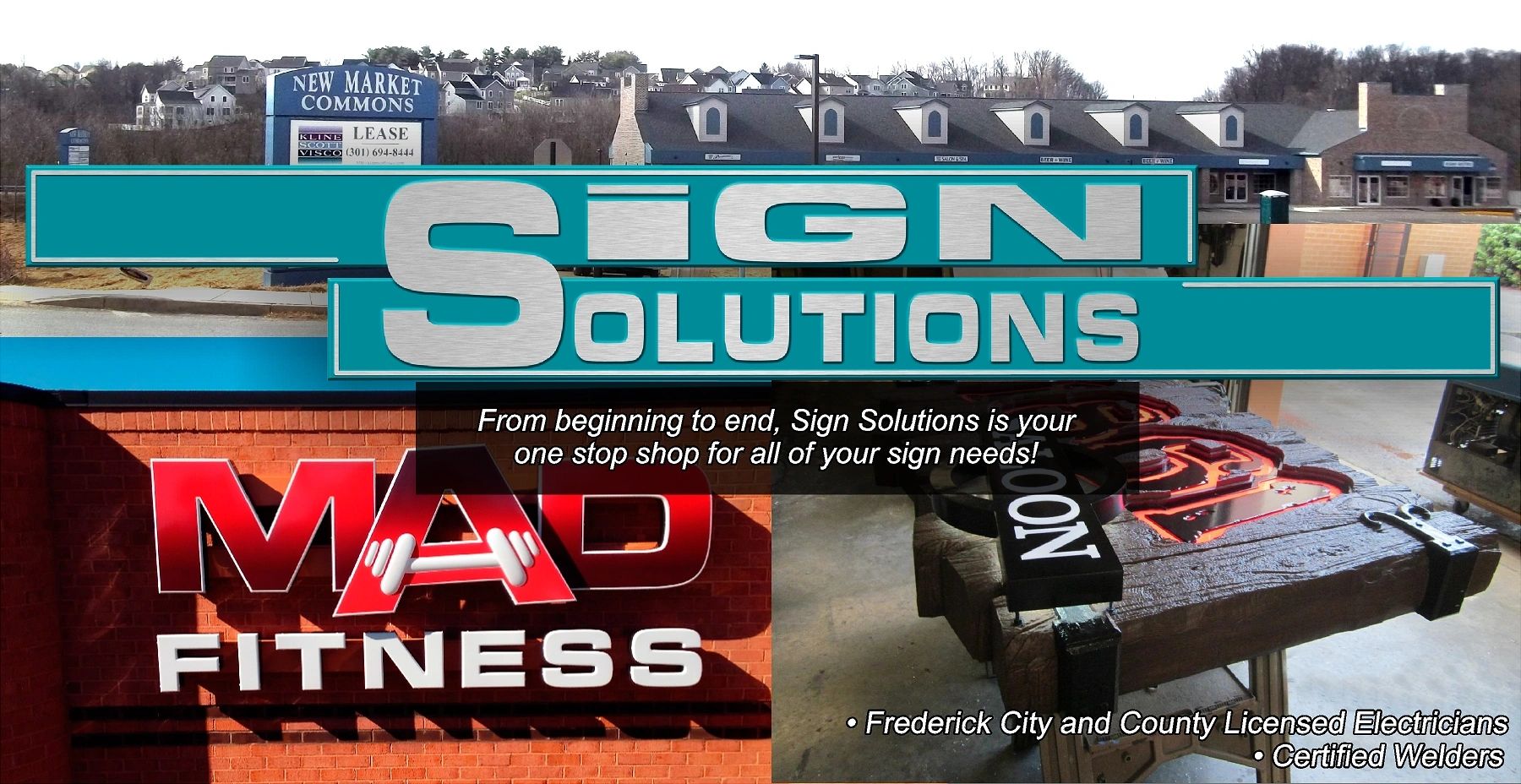 Custom Business to Business Signs - Sign Solutions, LLC