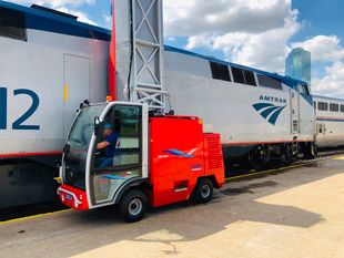 Amtrak chooses Wash-Bots SEP1000 Train Wash