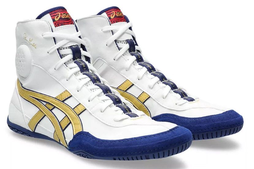 Asics Dan Gable EVO 3 - WHITE/RICH GOLD