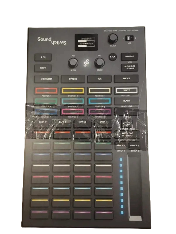 Sound Switch Control One lighting interface and control surface