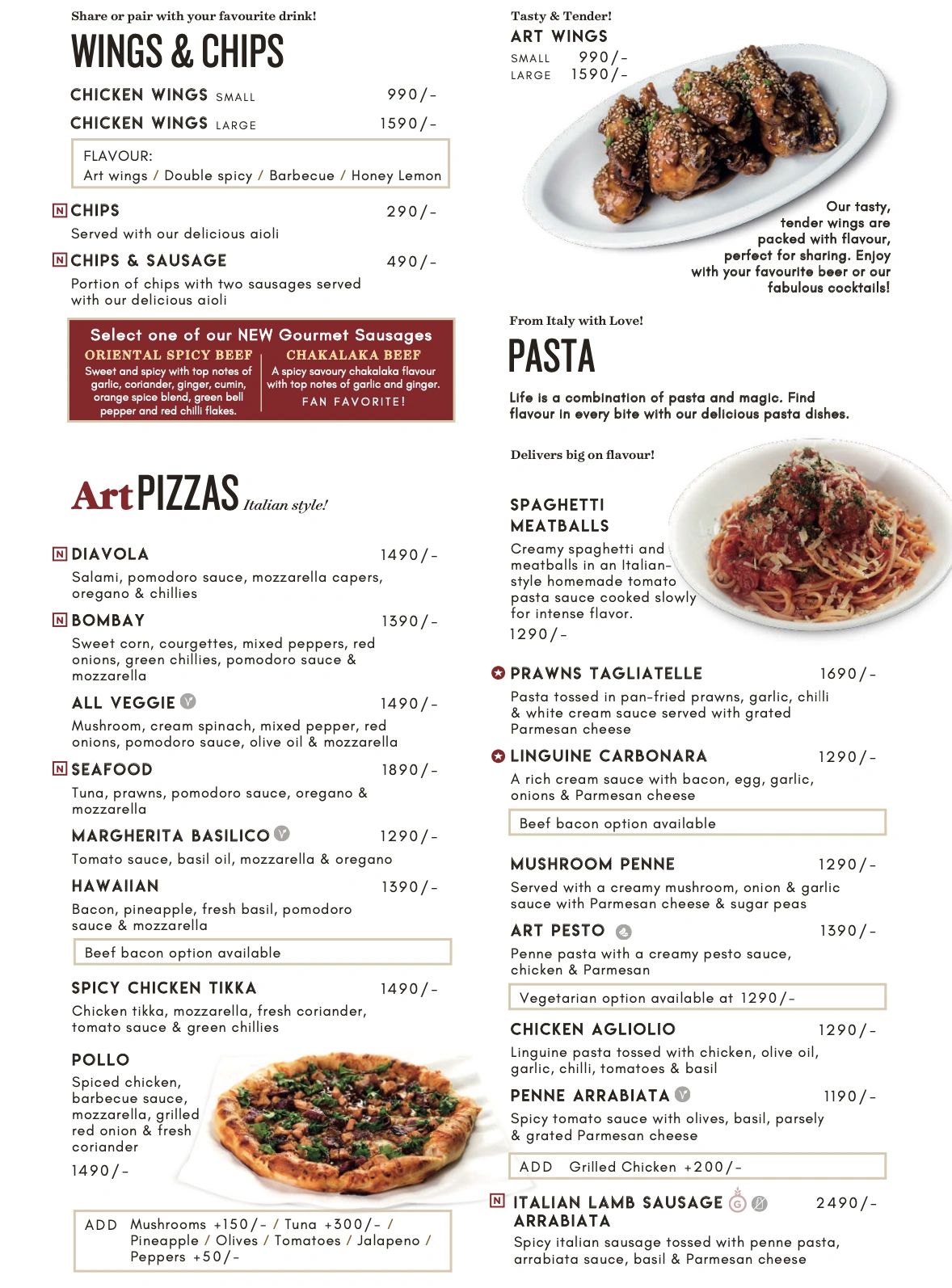 Artcaffè 2025 Menu, Locations, and Review - ToasterDing