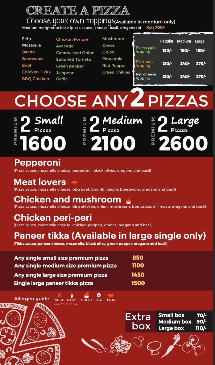 Pizza Mojo Menu, Restaurant Review and Locations - ToasterDing