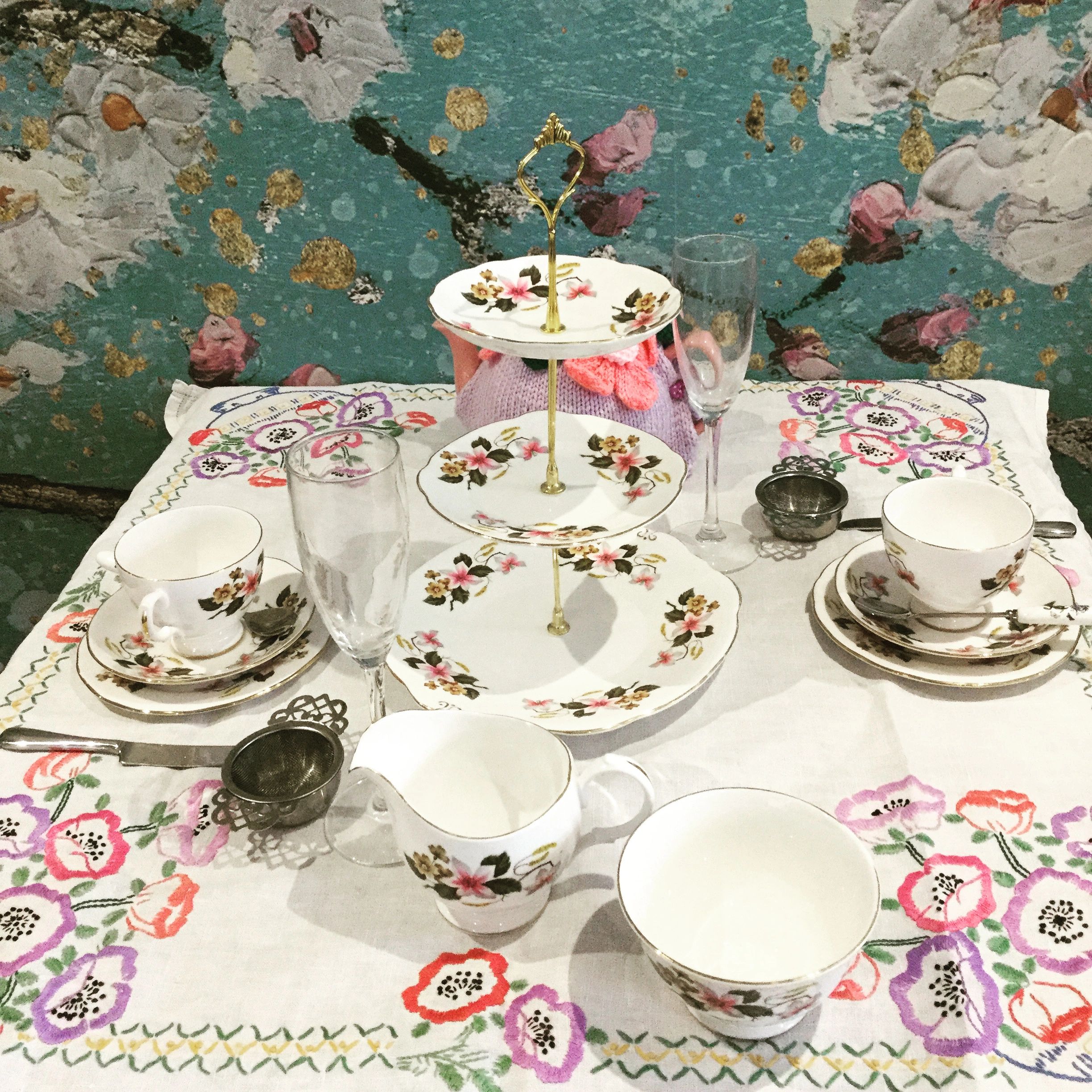 Vintage afternoon tea