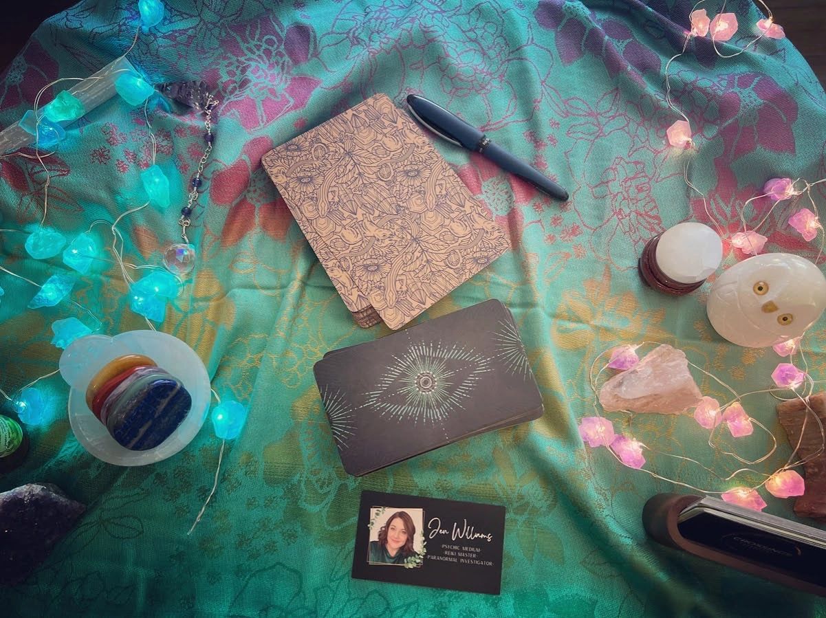 Feather Weight Healing & Tarot; Jenny D Colley