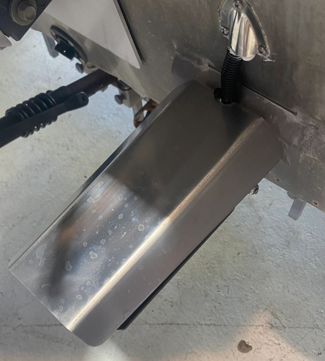 Transducer Spray Guard Large