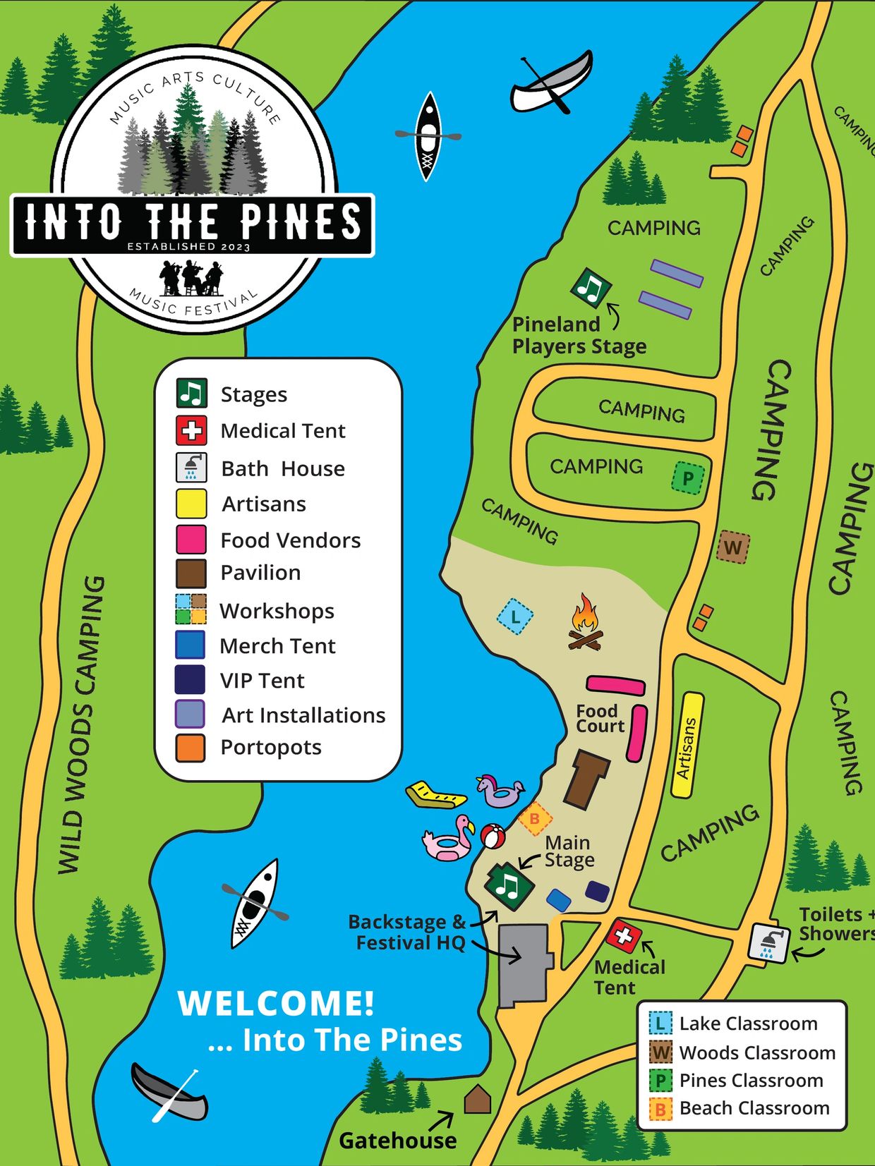 Experience the Ultimate Music Festival at Into the Pines