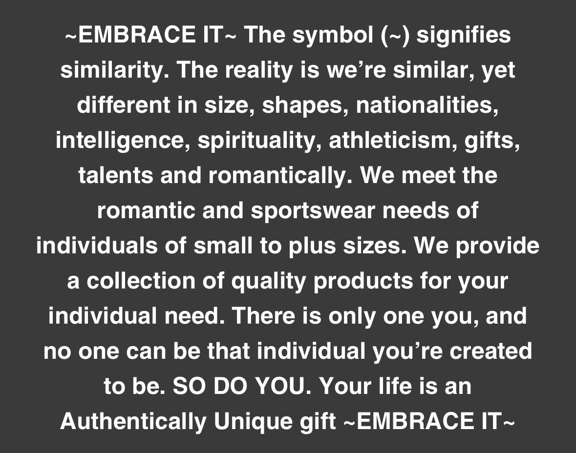 ~EmbraceIt~