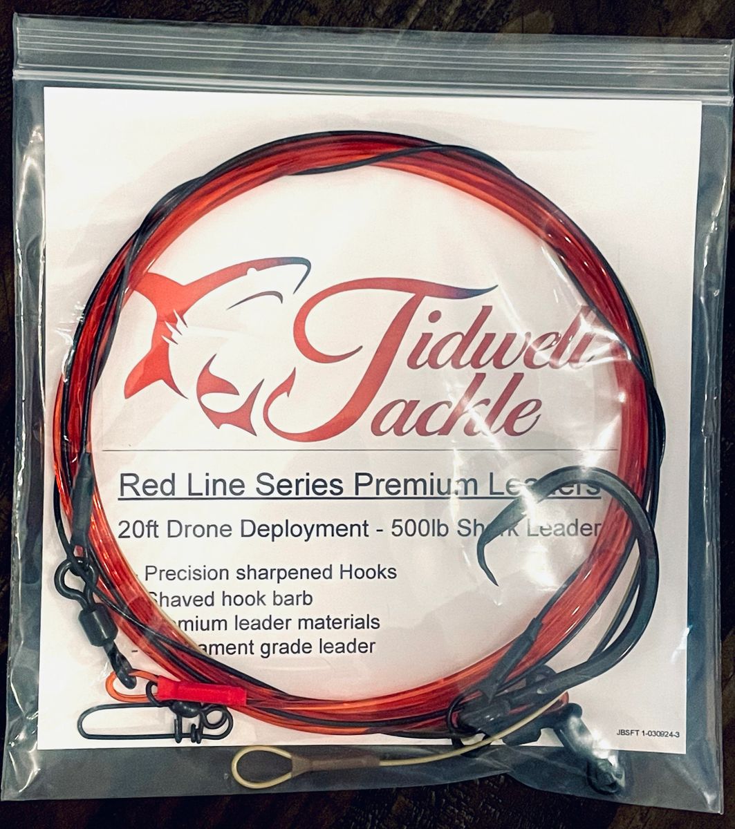 Tidwell Tackle - Redline Series DRONE Deployment Leader - 20ft Leader