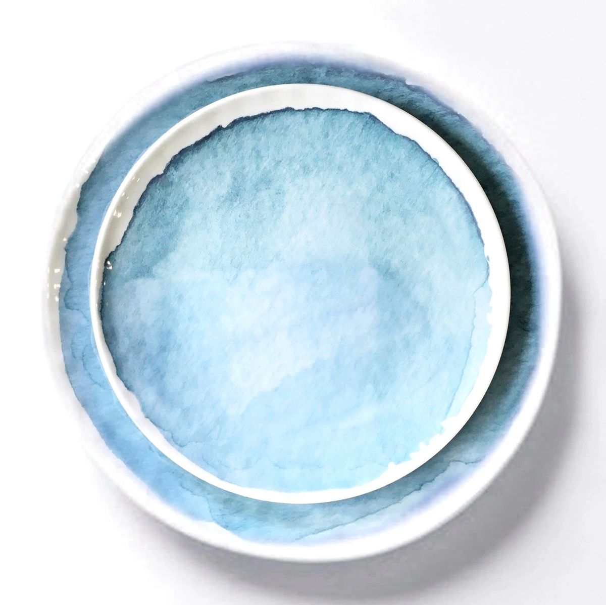 Blue Plate Set