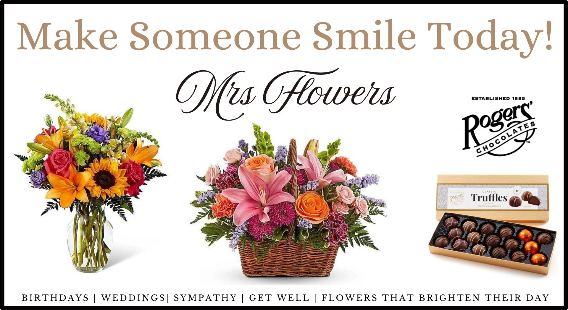 Mrs Flowers Fresh Flowers - Flower Shop, Flowers, Florists