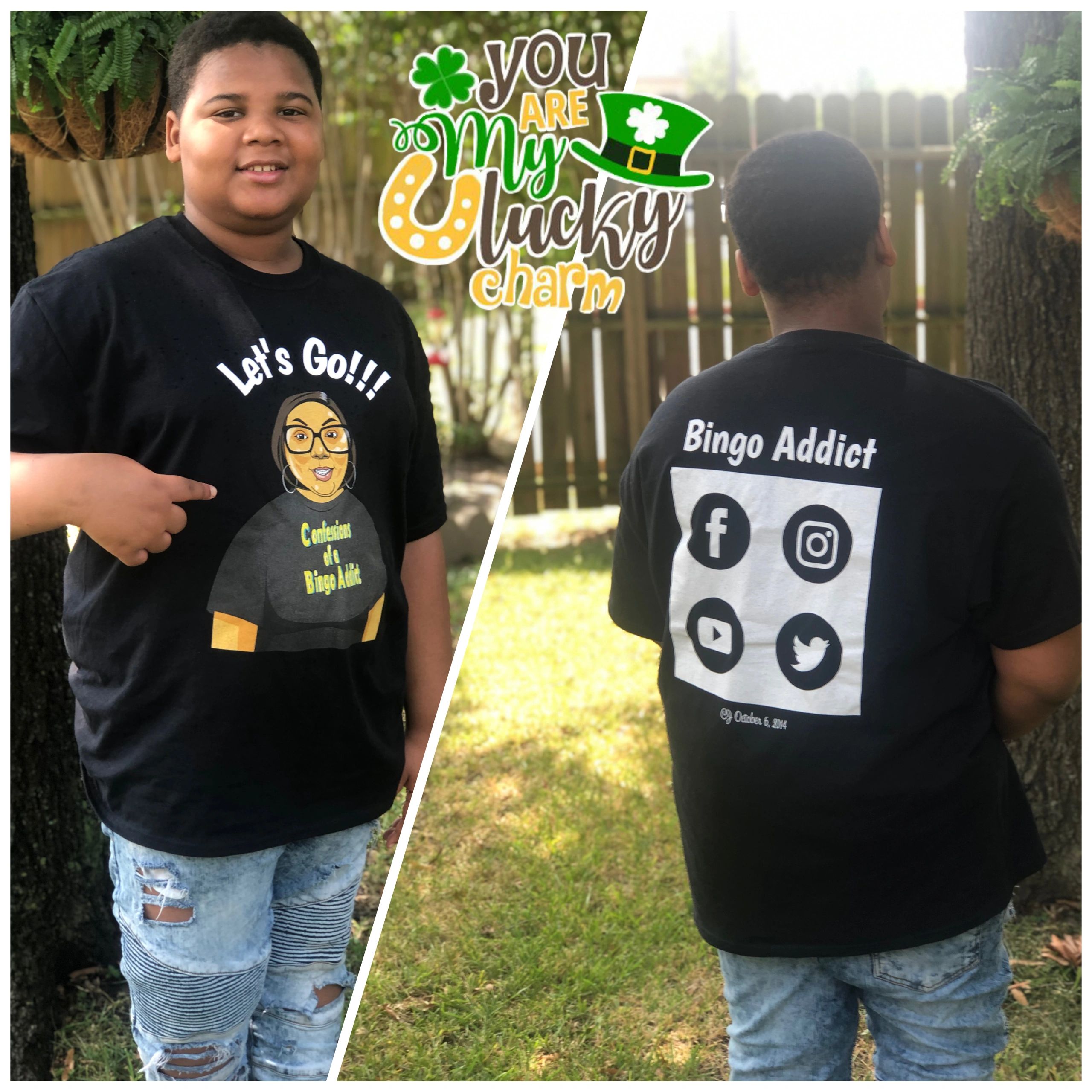 Bingo Addict Tee Showdown