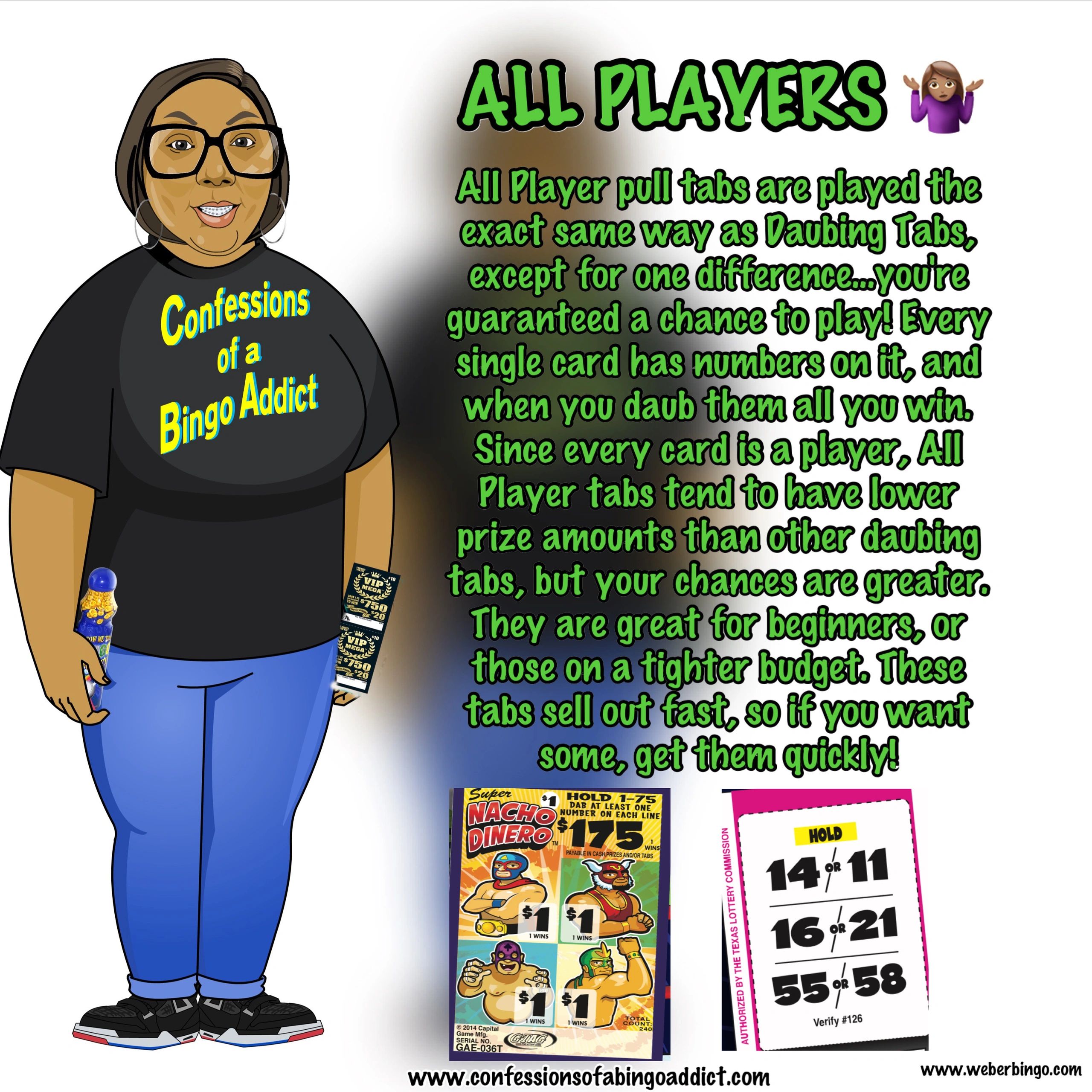 What’s an All Player Pull Tab Ticket?