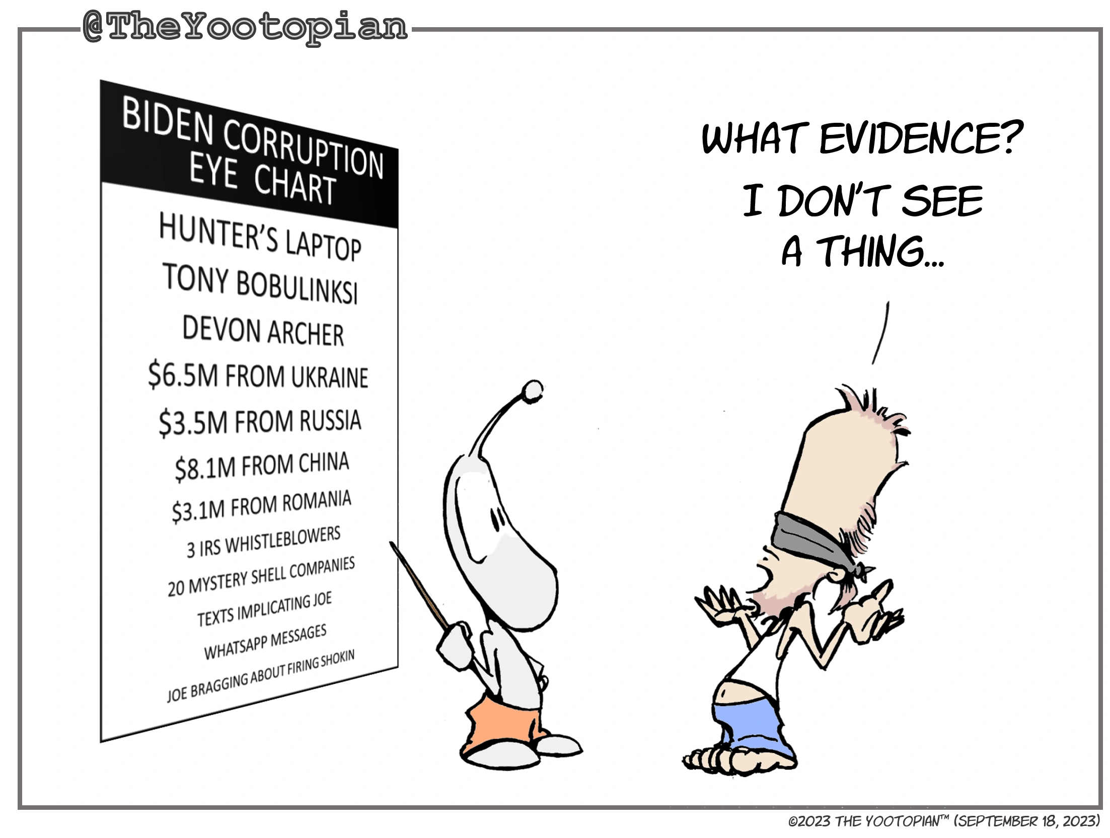 Biden Corruption Eye Chart