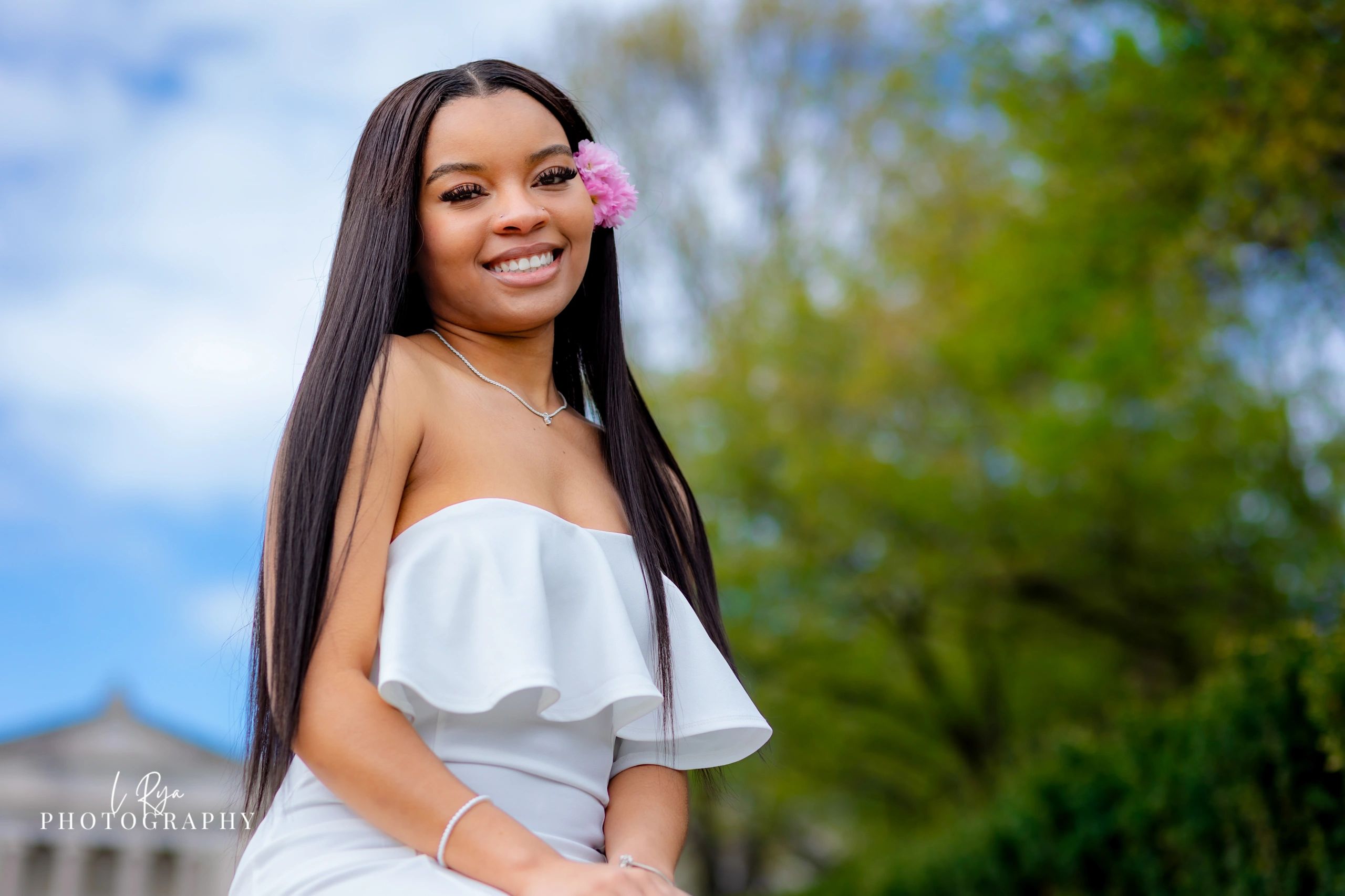 Arianna's Senior Portrait Session at the Cleveland Museum of Art