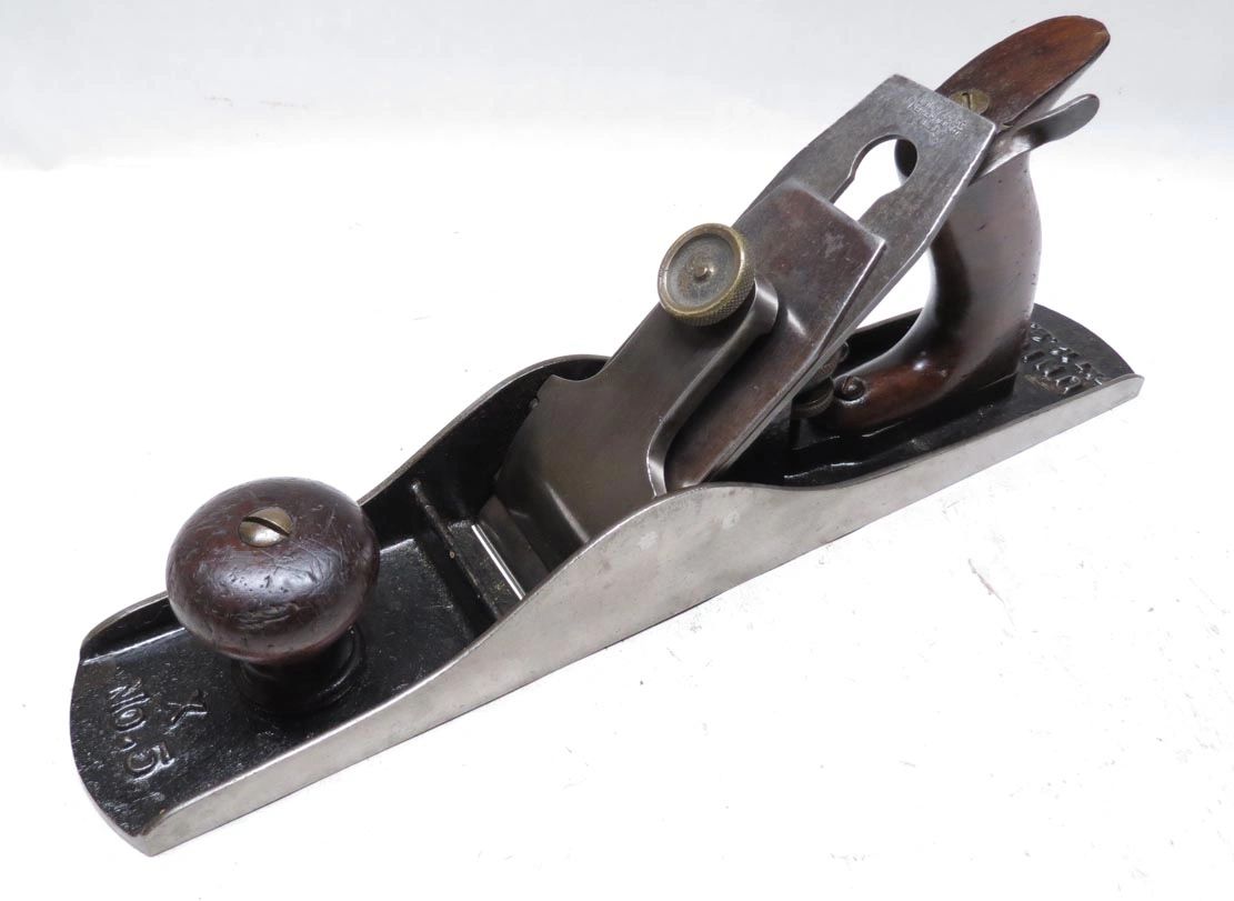 ANTIQUE PATENTED PLANE – UNION X-5 A PATENT SMOOTHING PLANE, No Union X ...