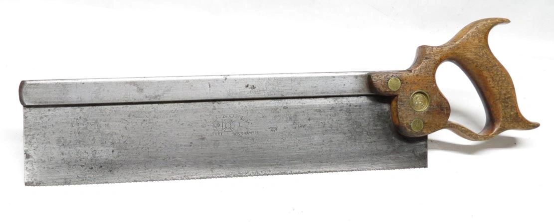 RICHARDSON - J.H. NOBLES BACK SAW – Hand Sharpened