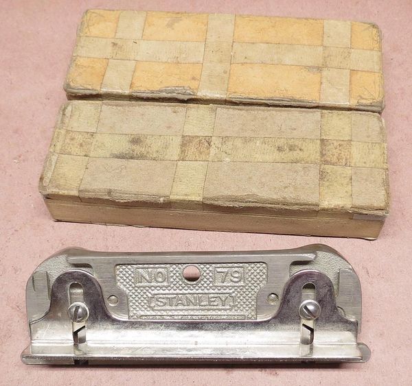 STANLEY No. 79 DOUBLE END SIDE RABBET PLANE
