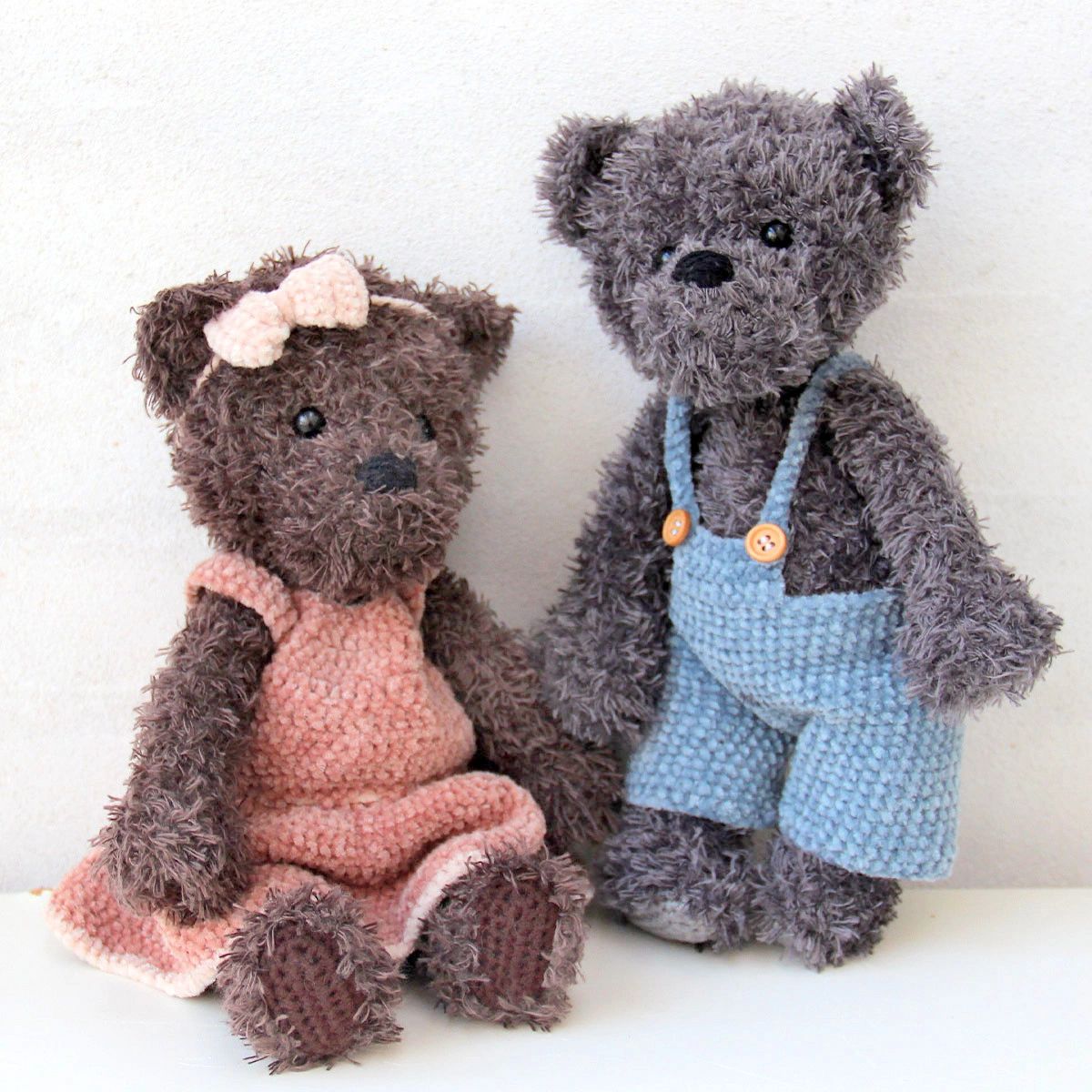 Go Handmade Couture Teddies & Clothes - FREE pattern pdf - UK terms