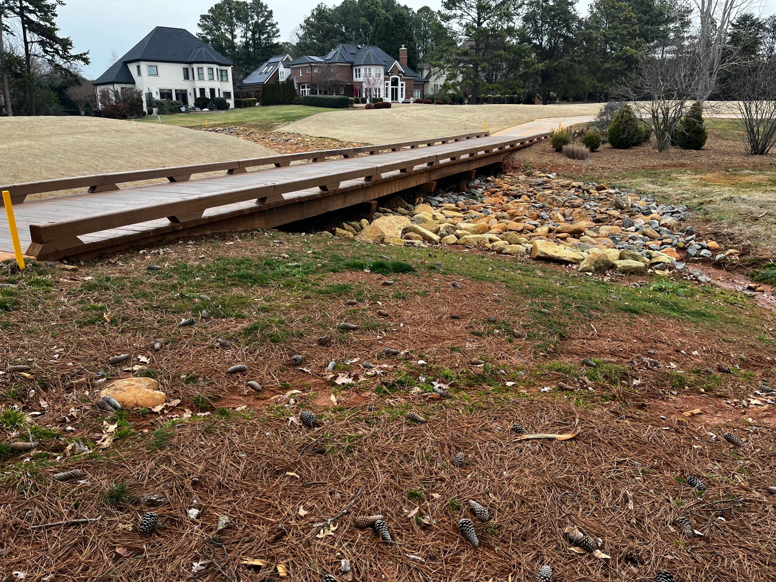 Constructing a Pile Supported Bridge at The Peninsula Club