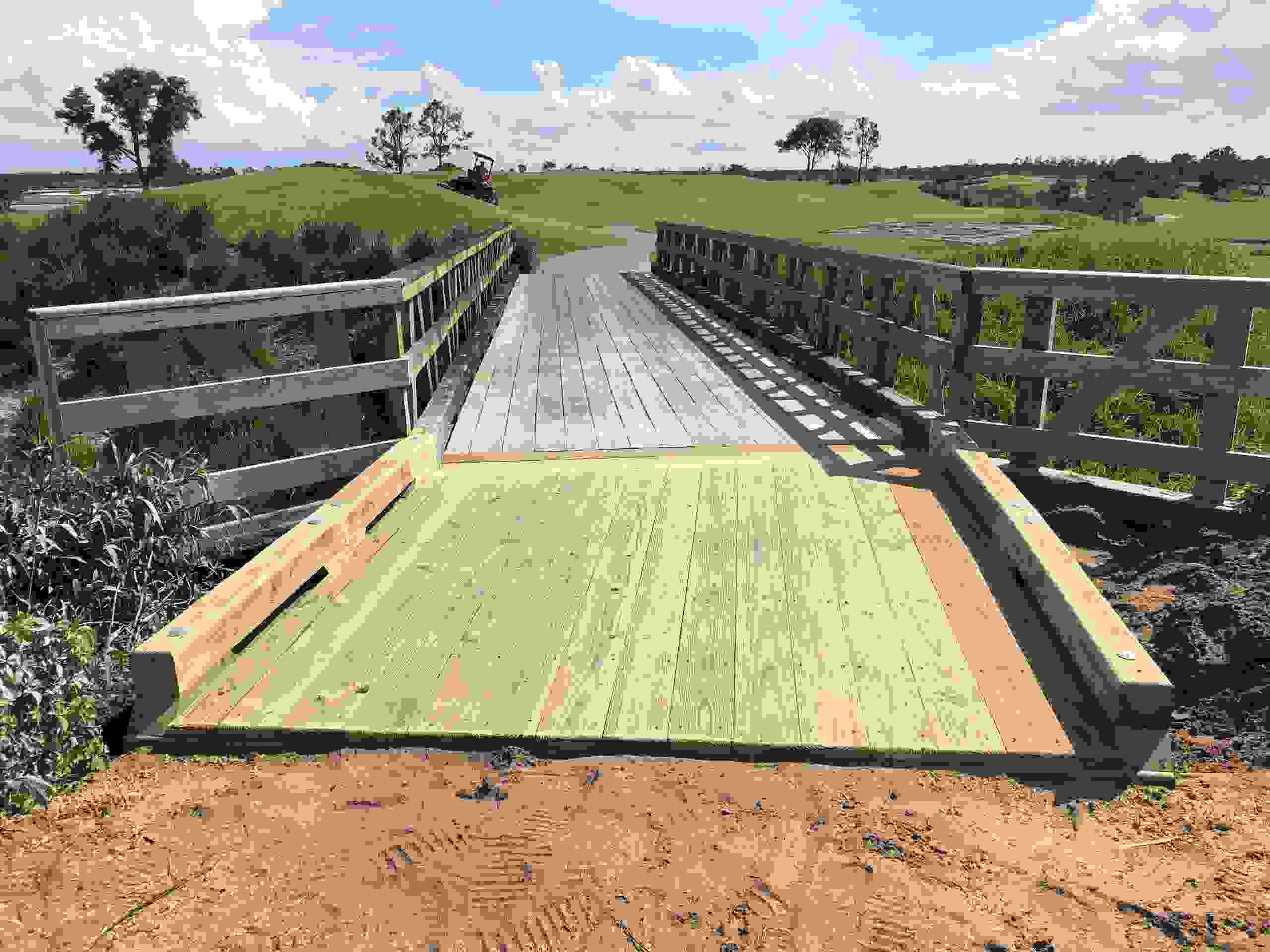 All Timber Structures, Inc. - Golf Course Bridge, Bridge Modification ...