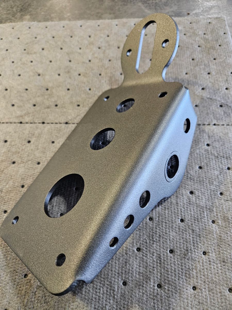 Vertical License Plate Mount (MODEL A)