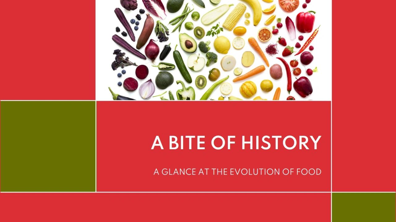 The History of Food at A Glance