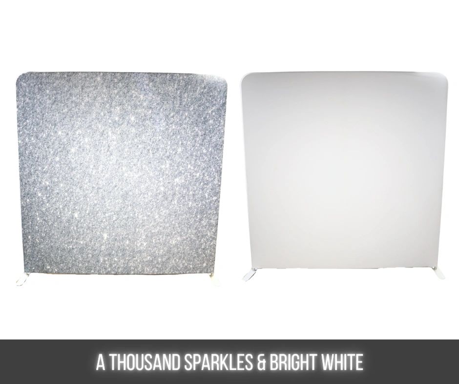 A Thousand Sparkles/Bright White Backdrop