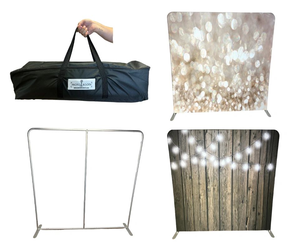 Double Sided Backdrop with Travel Bag