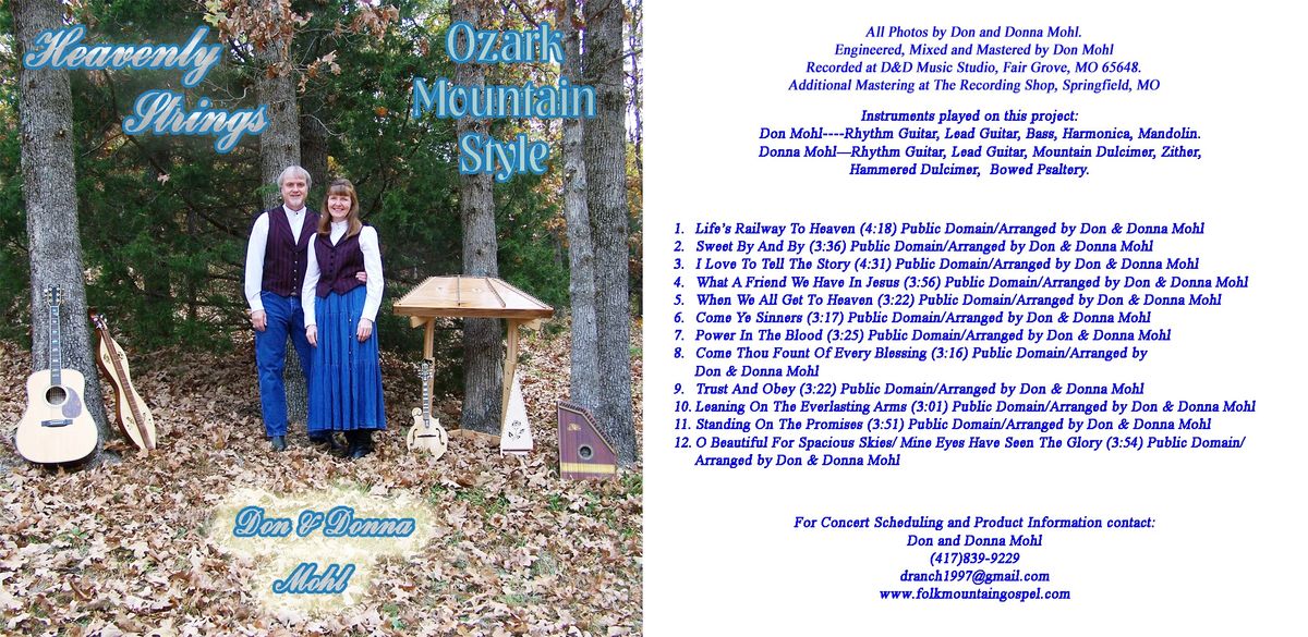 Heavenly Strings-Ozark Mountain Style Instrumental (2011) CD