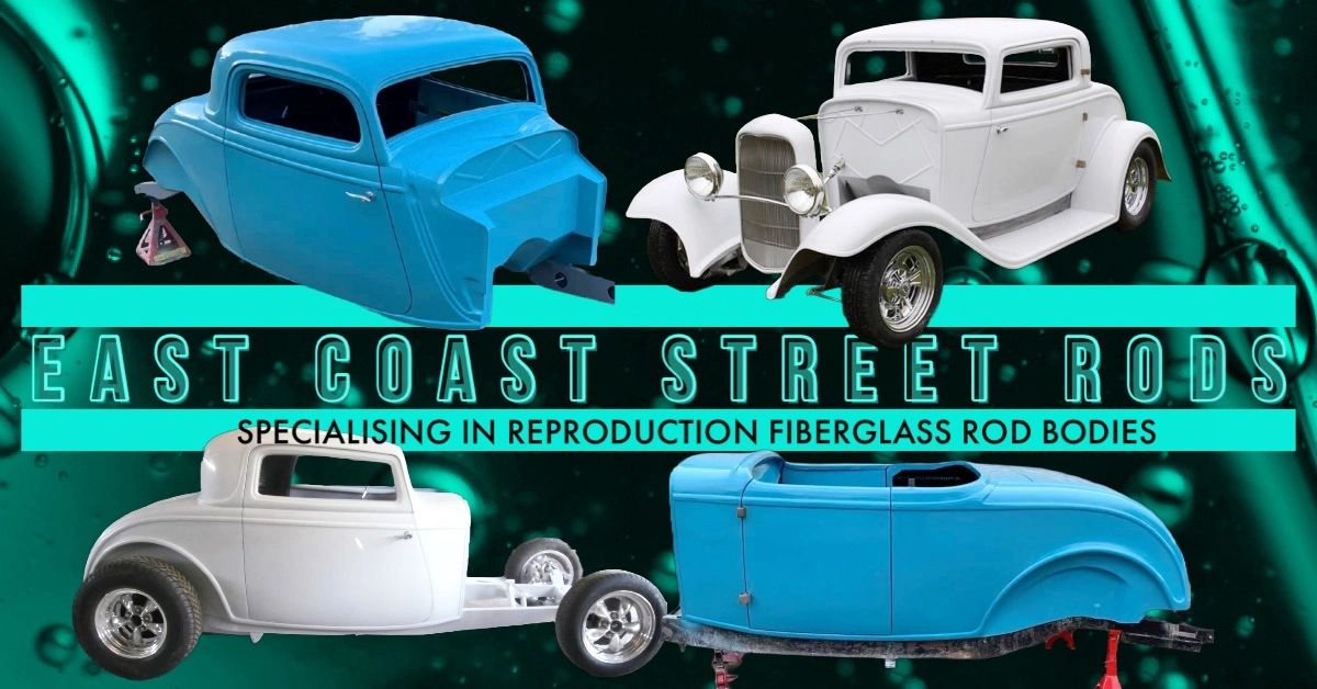 East coast Street Rods - Street Rod Bodies, Fibreglass Hot Rod Bodies