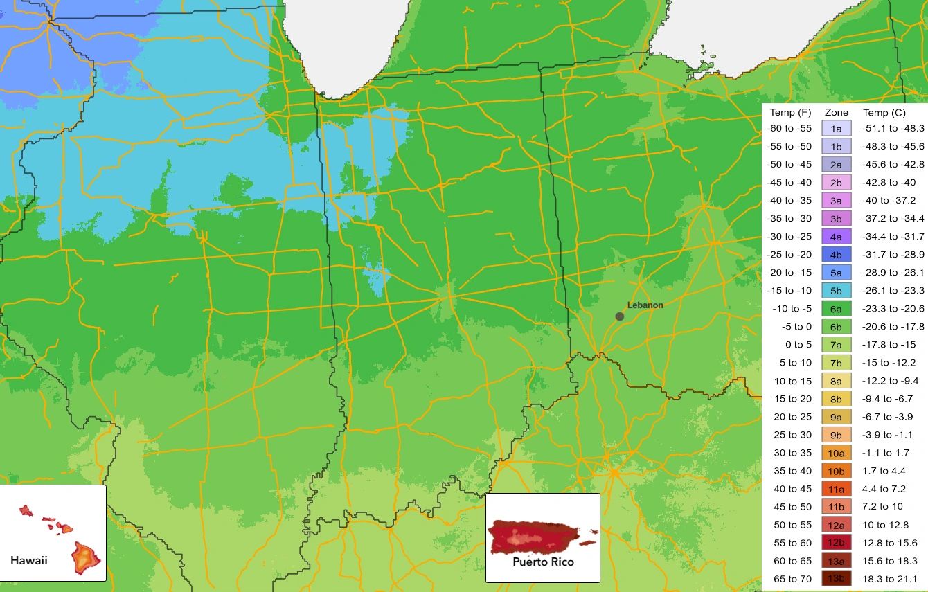 Understanding Planting Zones in Central Illinois