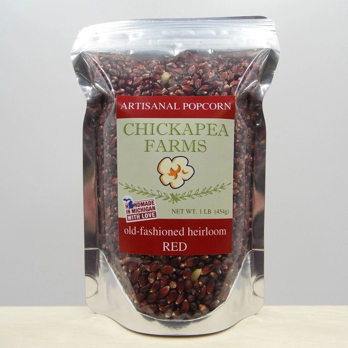 Heirloom Popcorn, Red Kernel