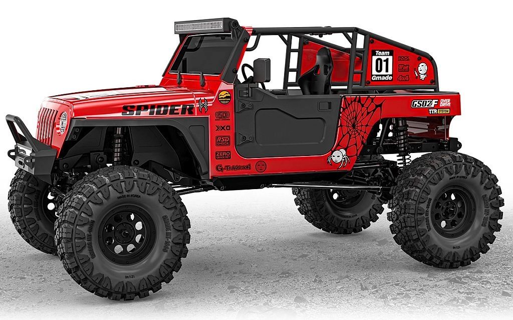 Gmade GS02F Spider Portal TS Rock Crawler Assembly Kit GMA57014