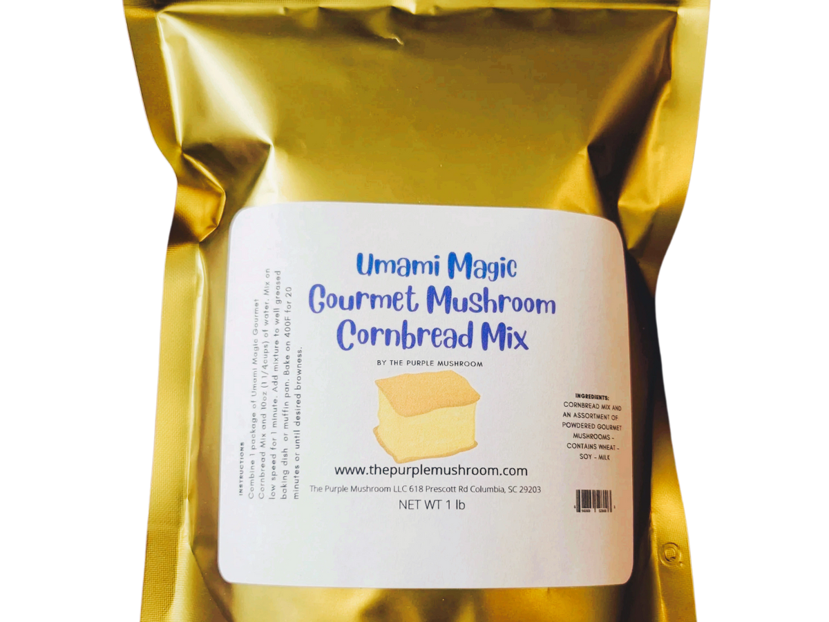 Umami Magic Cornbread Mix by The Purple Mushroom