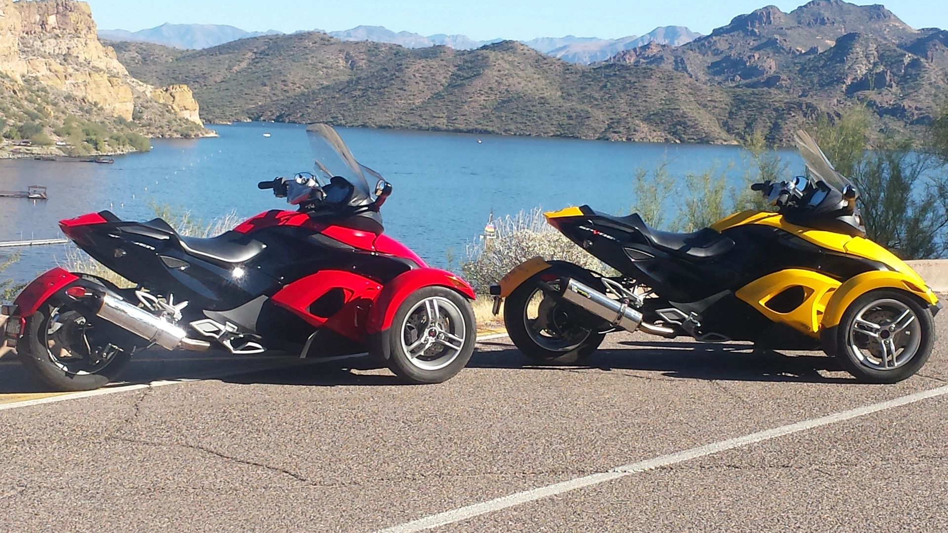 Spyder and Ryker Ryders