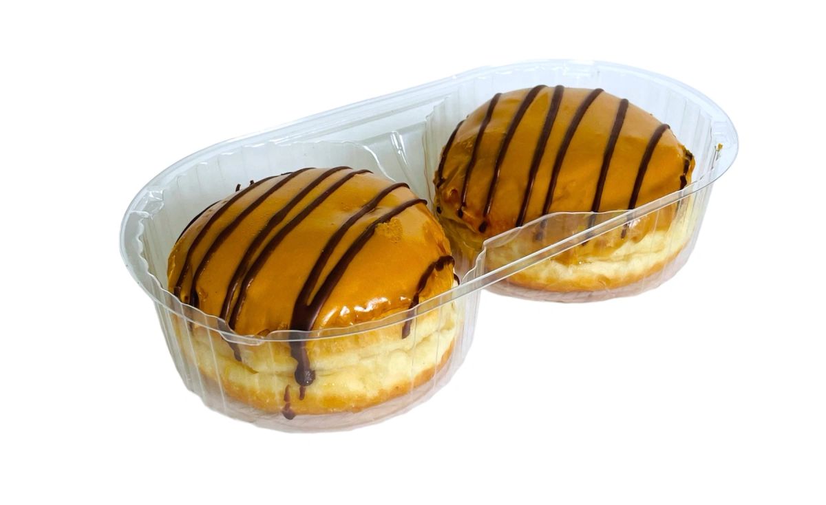 Two Round Cavity Tray, 215x115x45mm (780 per case)