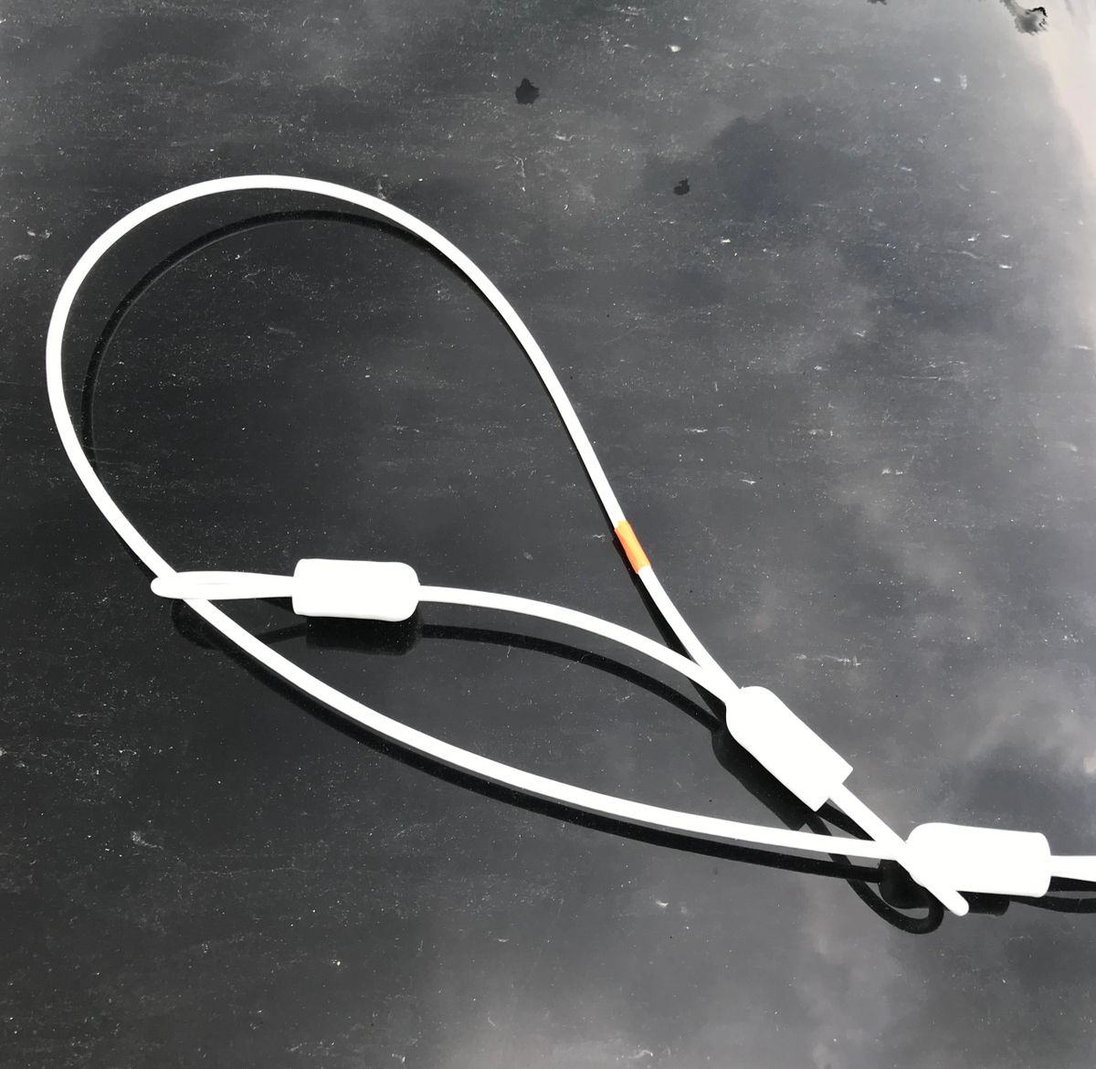 White Cable Phantom Halter Sheep & Goat - SMALL