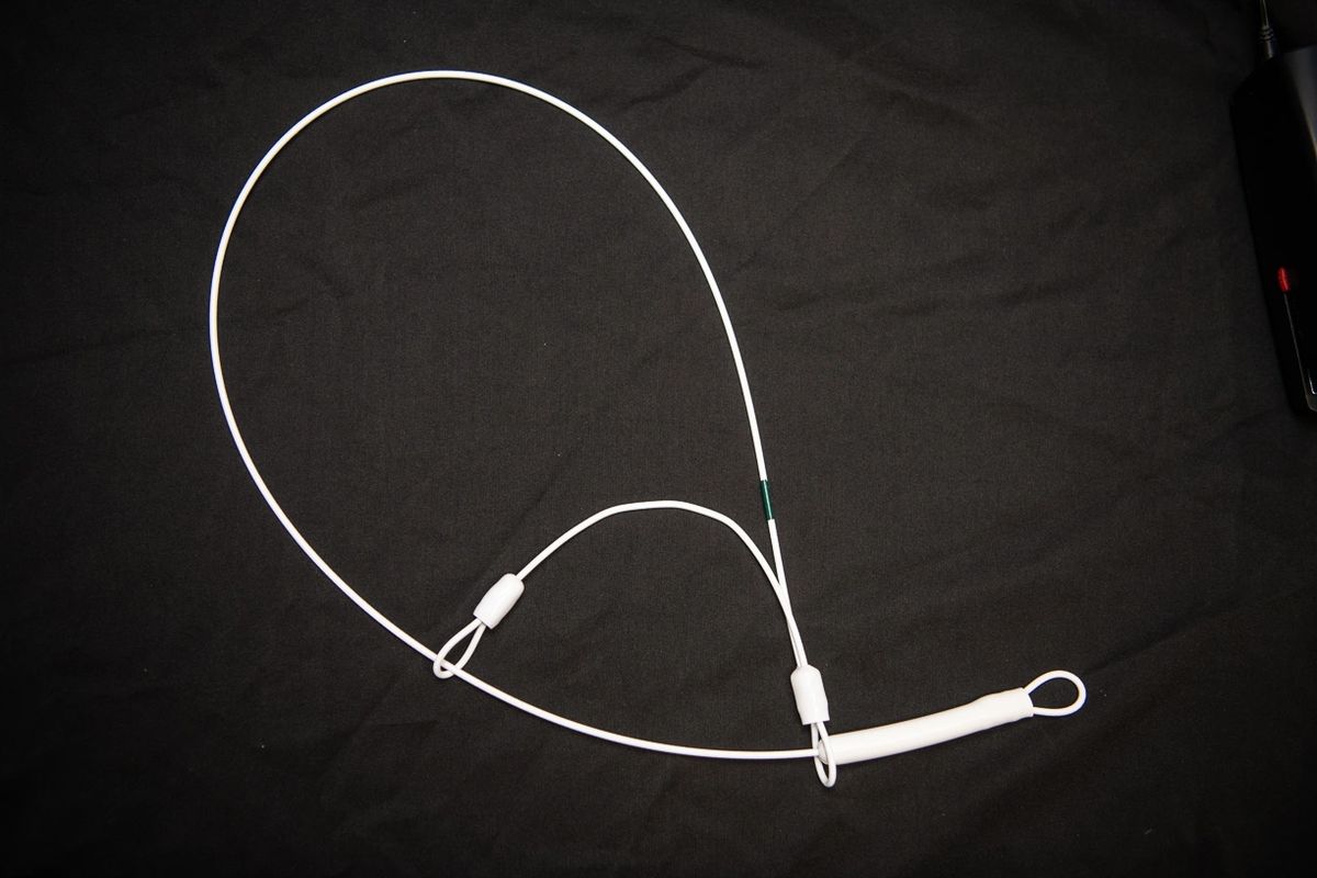 2.0 White Cable Phantom Halter Extra Small Cattle (250-400 lbs) with ...