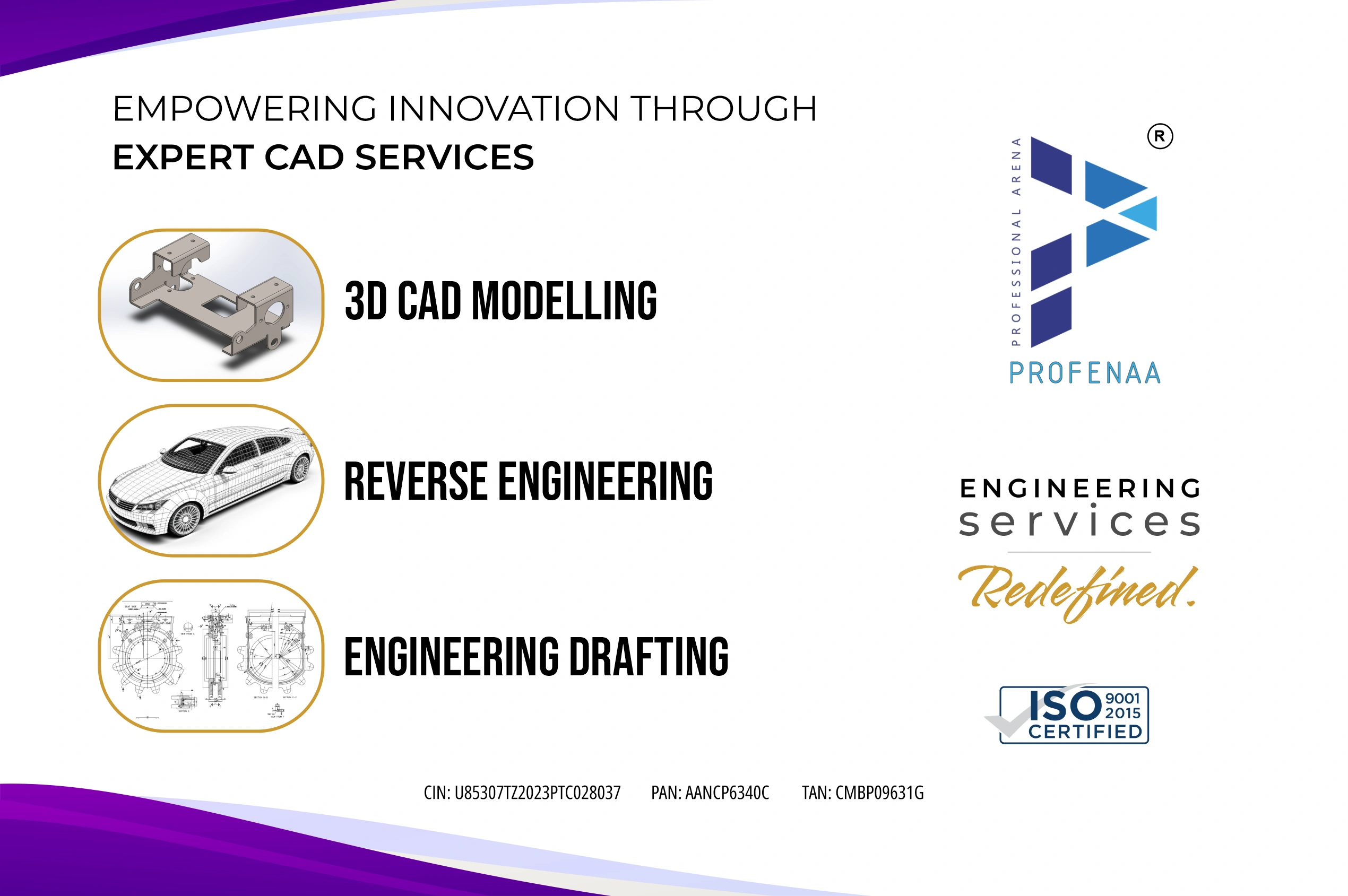 Profenaa Automation Engineering Services - 2D/3D CAD modelling, drafting, reverse engineering ...