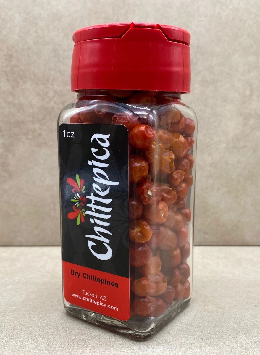 Red Sun Dried Chiltepin Peppers