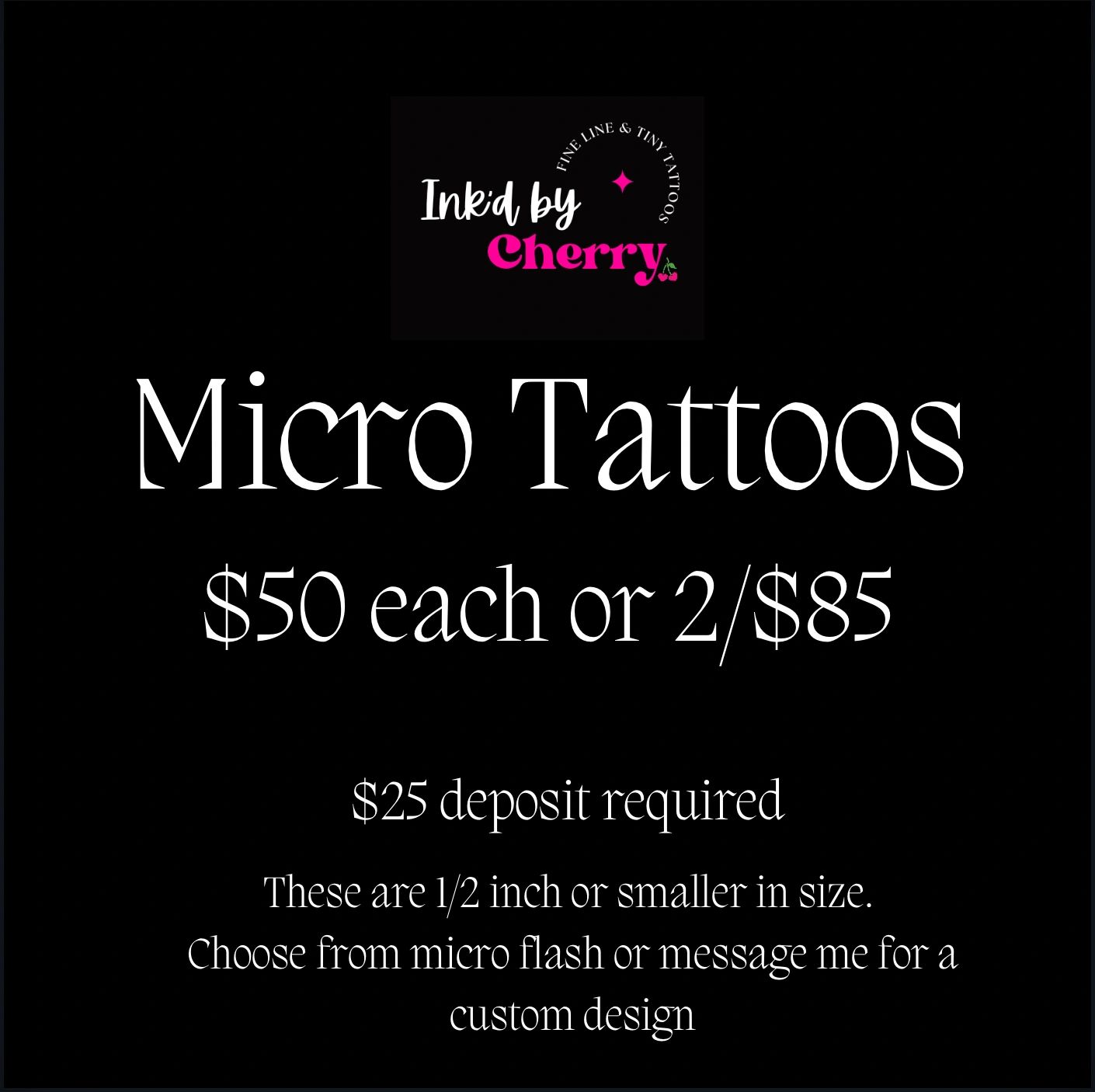 Micro Tattoos
