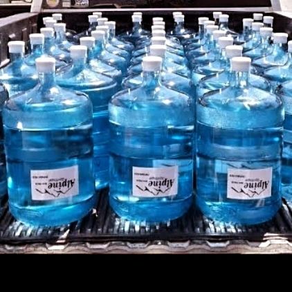 Alpine pure water delivery