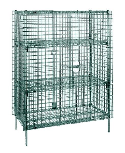 Super Erecta Stationary Security Unit | Green Metroseal 3