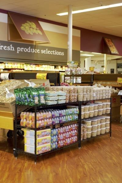 End Cap/Side Stack Units, Black or Chrome