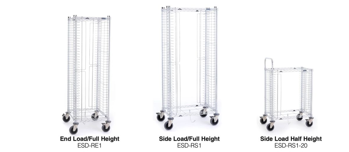 ESD Tray Transport Carts | No Trays