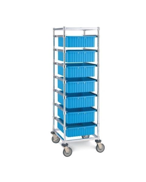 Kitting Carts | Adjustable Single Bay