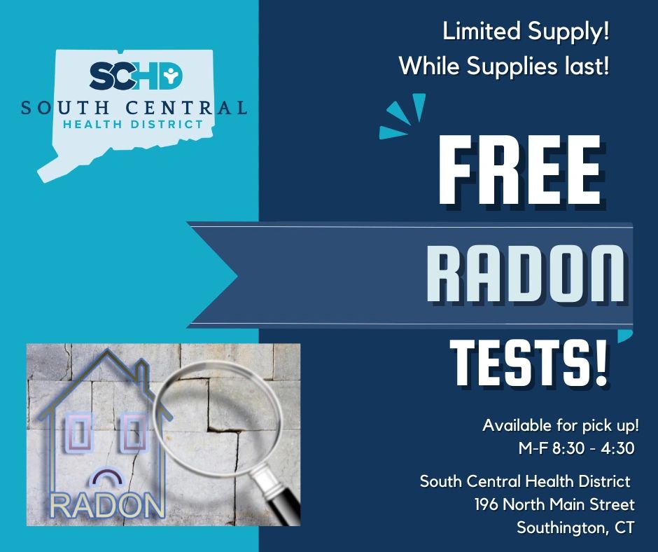 Free Radon Test Kits!