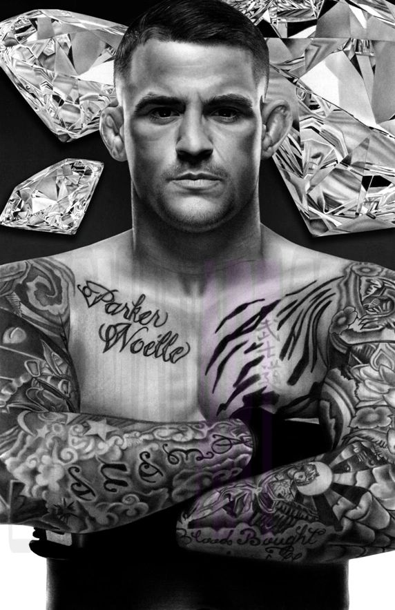 Dustin Poirier 11x17 Art print