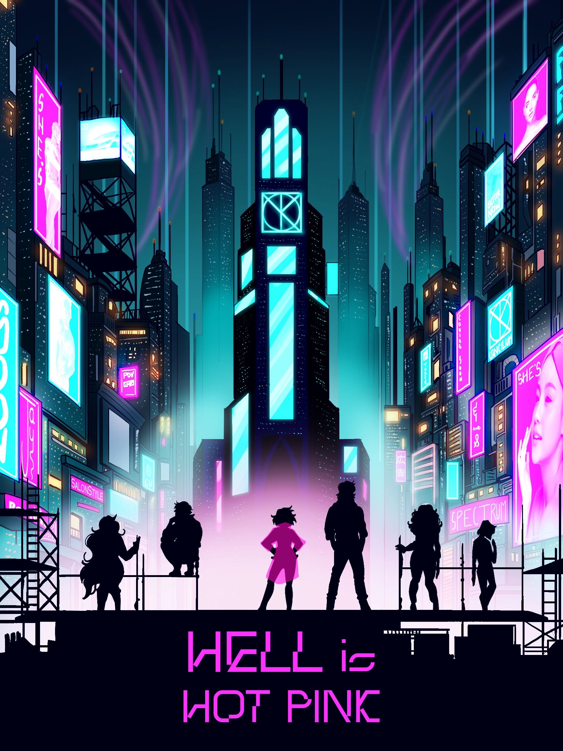 Hell is Hot Pink Webcomic